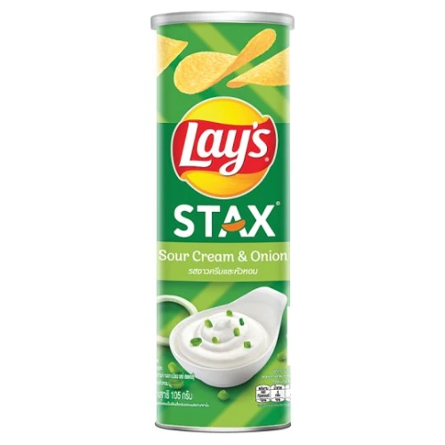 Lay’s Stax Sour Cream & Onion – Exotic Snacks Я US