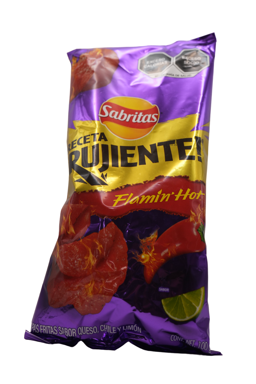 Sabritas Receta Crujiente Flamin Hot – Exotic Snacks Я US